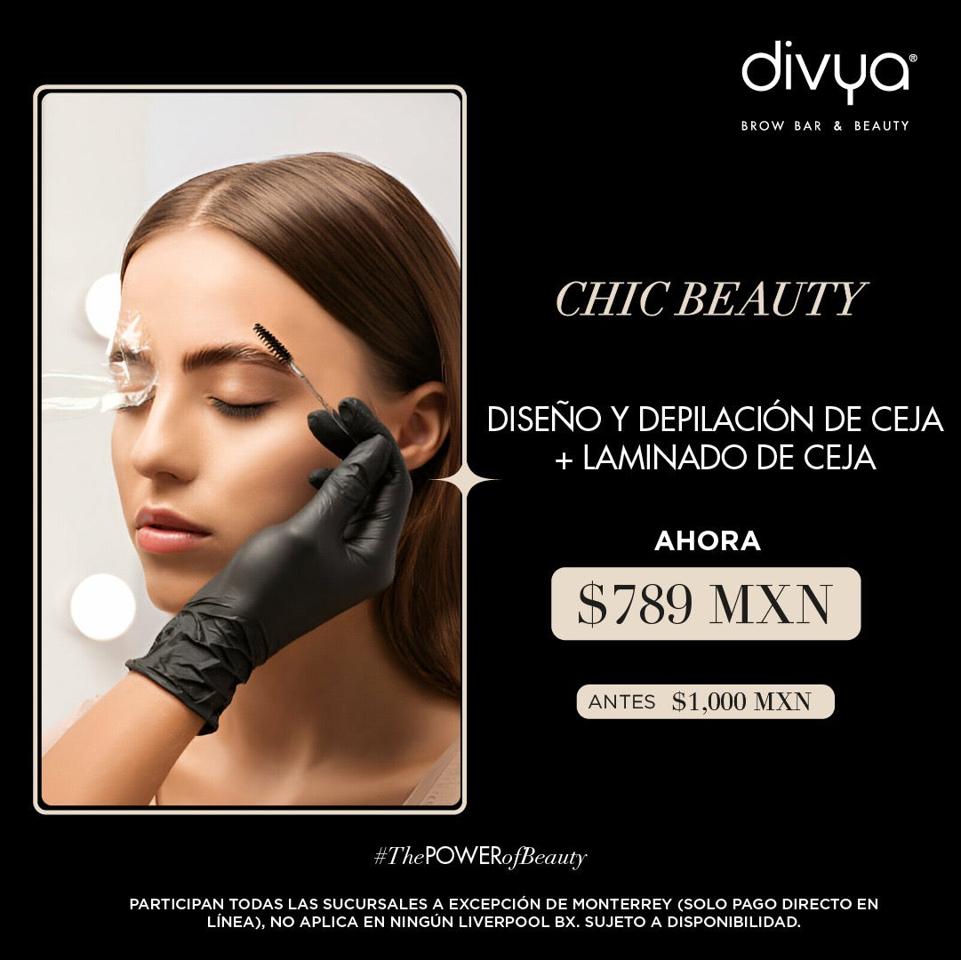 Diseño y Depilación con hilo de Ceja + Laminado Landing – divya